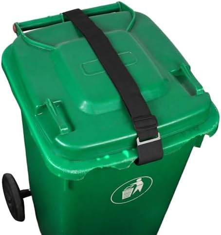Amazon.com: Primacy Solutions Trash Lock, Single Adjustable Strap to ...