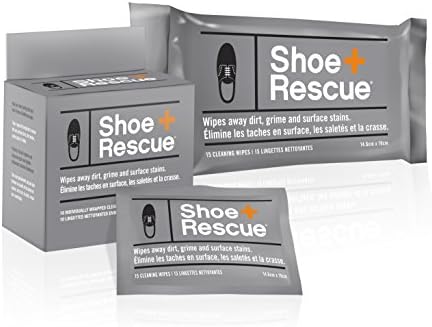 Amazon.com: ShoeRescue All-Natural Cleaning Wipes. Remove Dirt ...