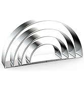Amazon.com: Arch Cookie Cutter Set Large - 5 Inch, 4 Inch, 3 Inch, 2 ...