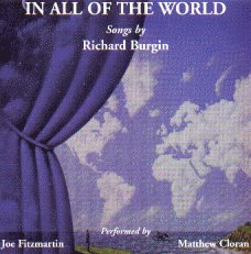 In All of the World Songs of Richard Burgin - Amazon.com Music