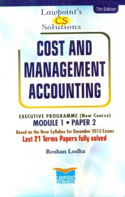 Amazon.in: Buy Cost and Management Accounting - CS Solutions ...