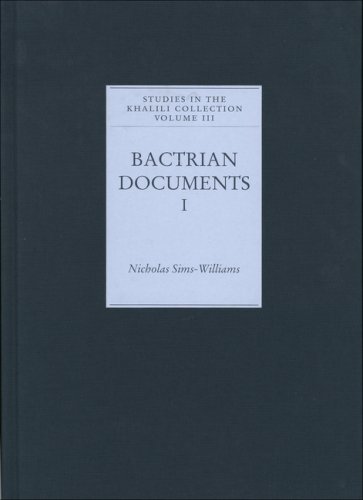 Amazon | Bactrian Documents 1 (Studies in the Khalili Collection of ...