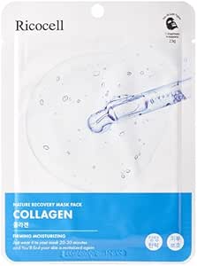 Ricocell-Korean Facial Mask Sheet-Collagen Essence-10 Count Variety ...