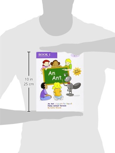 An Ant – Learn to Read, Book 1, Home School Version: By REAL Phonics ...