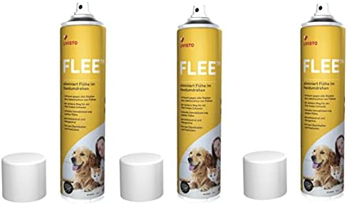 Livisto Flee Umgebungsspray | 400 ml | Für Haushalte mit Haustieren ...