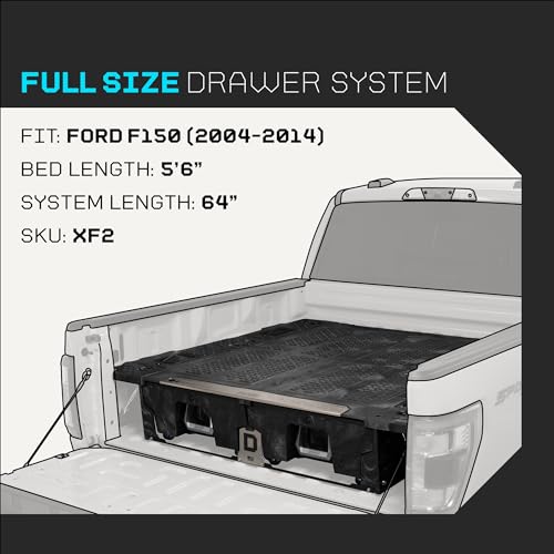 DECKED Ford Truck Bed Storage System Includes System Accessories ...