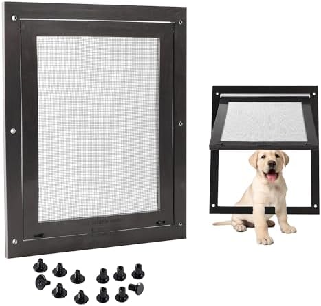 TonGass 7.87" x 11.42" Pet Screen Door Flap for Doggy Pet Screen Door ...