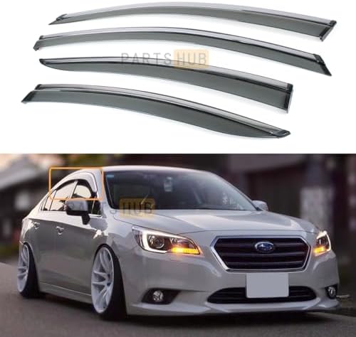 Amazon.com: Fits for 2015-2019 Subaru Legacy 4 Door Sedan JDM Chrome ...