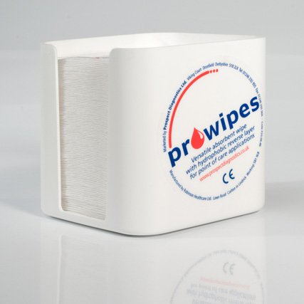 Prowipes Double Sided Wipes for Point of Care Applications 8 x 8cm Box ...