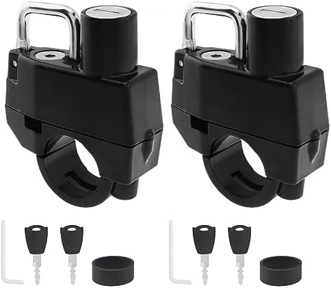 Amazon.com: Windance Pack of 2, Motorcycle Helmet Lock, Helmet Holder ...