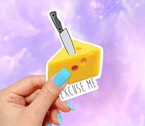 Amazon.com: Excuse Me Vinyl Sticker : Handmade Products