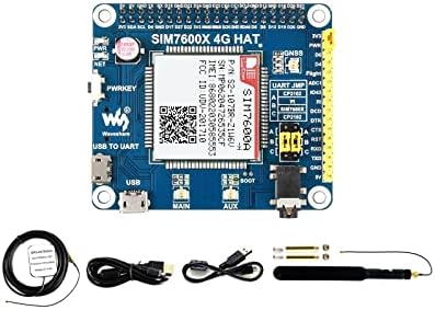 Amazon.com: Waveshare 4G/3G/GNSS HAT for Raspberry Pi Zero/Zero W/Zero ...