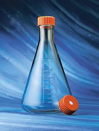 Corning Life Sciences 431256 Flask, Erlen, 2.0L, Vent Cap with Baffle ...