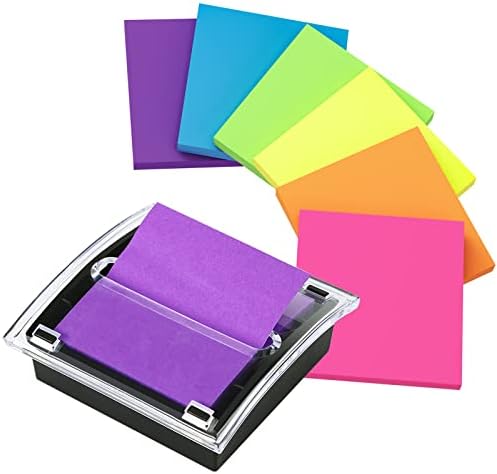 Amazon.com : EOOUT Pop-up Sticky Note Dispenser with 6 Pads Pop Up ...