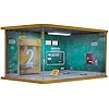 Amazon.com: cxiiuui 1/18 Scale Display Case Car Garage Moldel with LED ...