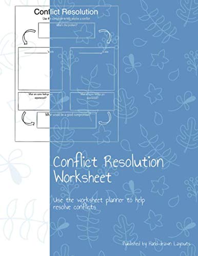 Conflict Resolution Worksheet: Use the worksheet planner to help ...