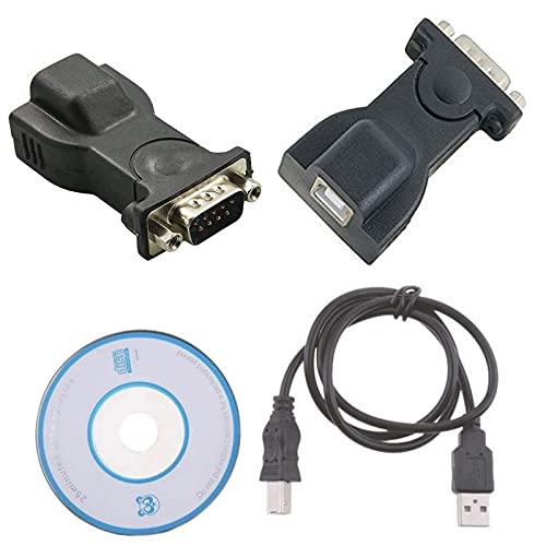 Terabyte USB 2.0 to Serial (9-Pin) DB-9 RS232 Serial Convert Adapter ...