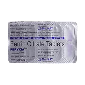 Feryxia Tablet : Amazon.in: Health & Personal Care