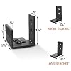 Amazon.com: EaseLife Sliding Barn Door Bottom Floor Guide,U Shape ...