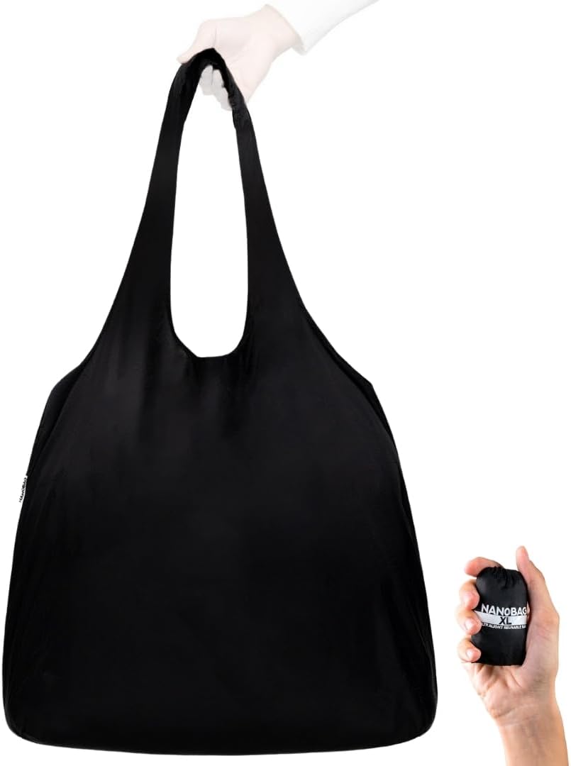 Amazon.com: Nanobag Ultra-Lightweight Heavy Duty Foldable Tote for ...