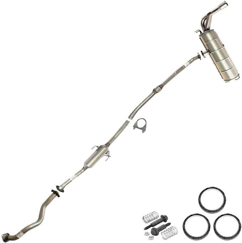 Amazon.com: Northeastern Exhaust Stainless Steel FrontPipe Resonator ...