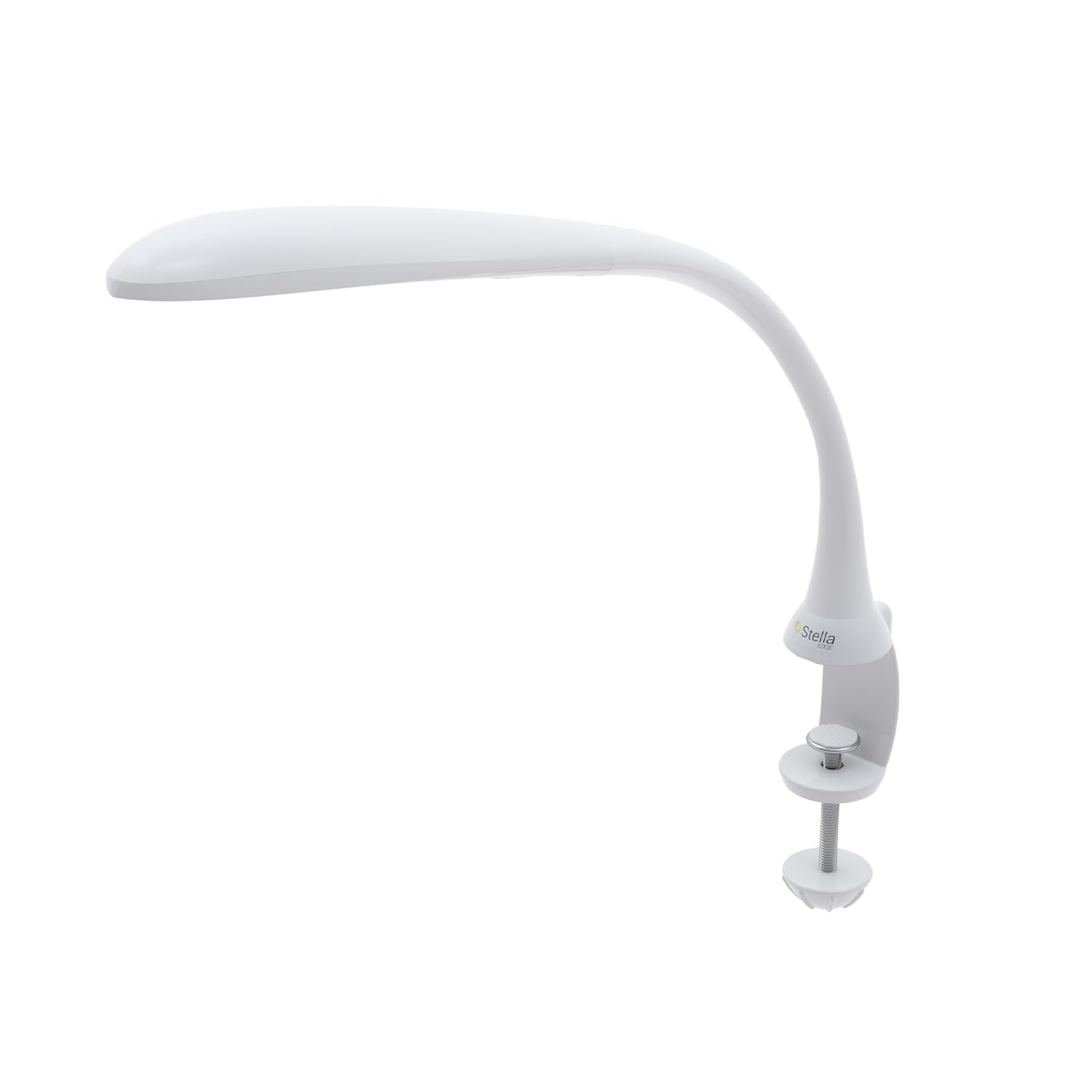 Stella Edge Premium 10W LED Desk Clamp Task Lamp - White - Adjustable ...
