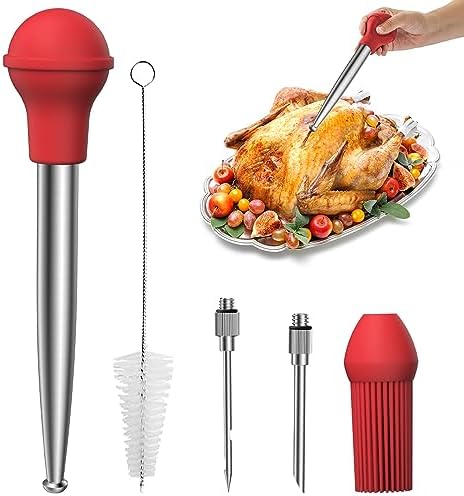 Amazon.com: Vondior Turkey Baster for Cooking, Food Grade Stainless ...