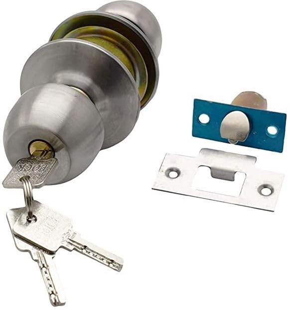 Buy CM CRAFTSMAN Stainless Steel 1 PCS Lock Cylindrical, Normal Key ...