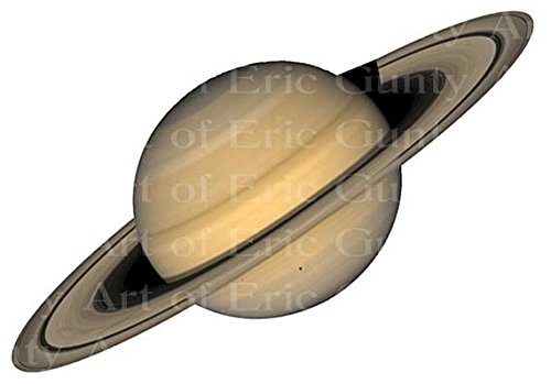 Amazon.com: 1/8 Sheet - Saturn Planet Space Birthday - Edible Cake ...