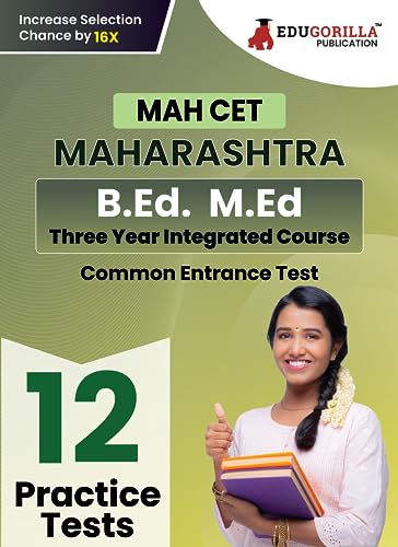 MAH-B.Ed. M.Ed CET Exam Prep Book 2023 | Maharashtra - Common Entrance ...
