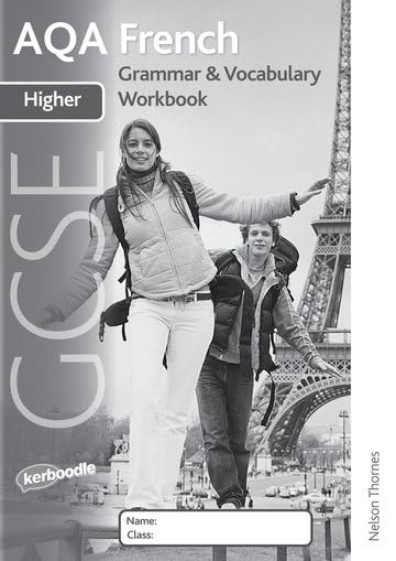 Amazon.com: AQA GCSE French Higher Grammar and Vocabulary Workbook Pack ...