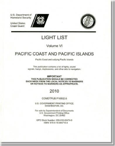 Amazon | Light List: Pacific Coast and Pacific Islands, Pacific Coast ...