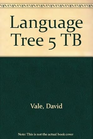Language Tree 5 TB: Vale, David: 9780435253769: Amazon.com: Books