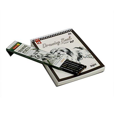 designers den a5 Drawing-Sketch Book- 140 GSM- 50 Pages-camlin Drawing ...