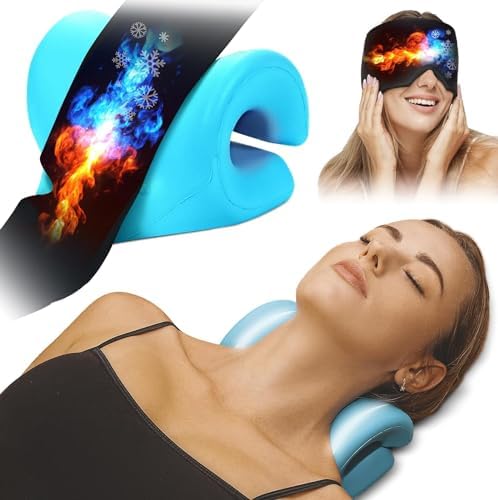Amazon.com: iBYWM Neck Stretcher & Migraine Relief Cap, Multi-Purpose ...