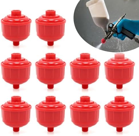 Amazon.com: Tylulikaty 10 Pcs Disposable Spray Gun Filters Mini Spray ...
