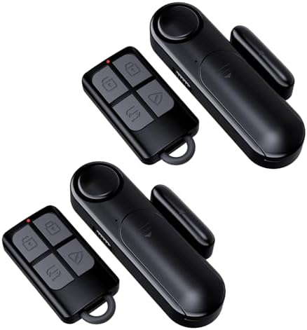 Amazon.com : WSDCAM Door Alarm Wireless Anti-Theft Remote Control Door ...