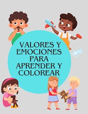 Amazon.co.jp: Valores y Emociones Para Aprender y Colorear : Palomo ...