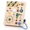 Amazon.com: Toddler Toys Busy Board with Led Light, Preschool Learning ...
