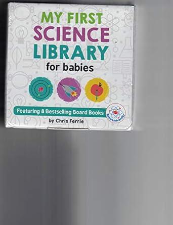 My First Science Library for babies: Chris Ferrie: 9781492670414 ...