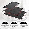 Amazon.com: Irrical Foldable Box Spring, Bed Support Slats for Support ...