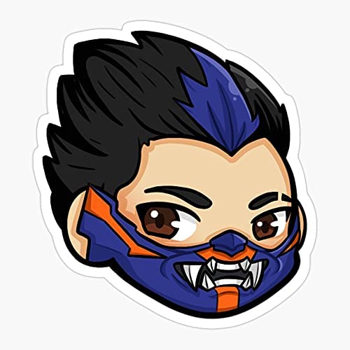 Games Riot Valorant Yoru Sticker Graphic Vinyl Waterproof Sticker Decal ...