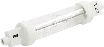 I/R 240V 200W 117mm R7s Jacketed Clear : Amazon.co.uk: Lighting