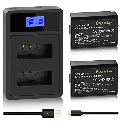 How to Charge Canon EOS 2000D Batteries