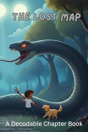 The Lost Map: A Decodable Chapter Book: A Dyslexia-Friendly, Large ...