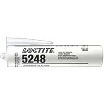 Loctite® 5248™ GB Silicone Sealant, 300 mL Cartridge, Off-White: Amazon.com: Industrial & Scientific