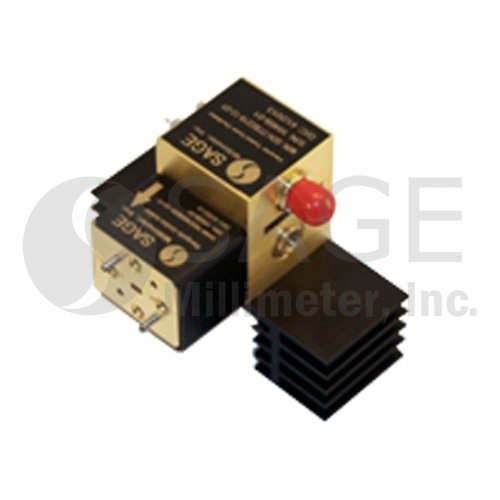Varactor Tuned Gunn Oscillator, 76.5 GHz Mechanical Tuning ±100 MHz ...