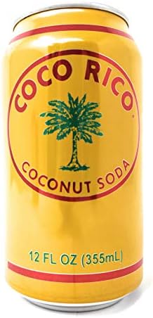 Amazon.com : Coco Rico - Natural Coconut Flavored Soda - 12 oz Can (8 ...