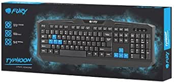 Fury Gaming Typhoon - Gaming Keyboard For PC (US Layout) : Amazon.co.uk ...