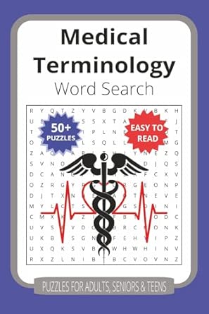 Medical Terminology Word Search: Word Searches with Easy-to-Read Print ...